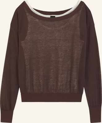 HUGO BOSS Pullover Fulipanox schwarz