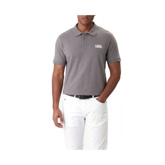 Karl Lagerfeld Homme, Tops, Gris, Taille: XL Polo