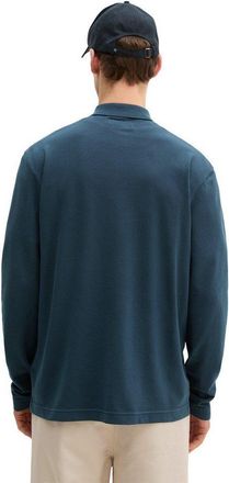 Marc O'Polo Langarm-Poloshirt Piqu&eacute; regular fit aus Bio-Baumwolle mit Elasthan