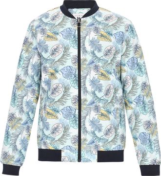 Mymo Jacke M&auml;nner Minze mehrfarbig