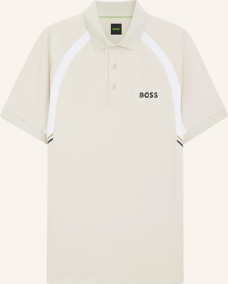 HUGO BOSS Funktions-Poloshirt Toc beige