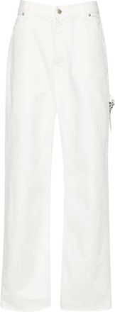 Darkpark Darkpark, Femme, Jeans, Blanc, Taille: W27 Lisa Wide Leg Cargo Pants