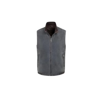 Moorer Homme, Vestes, Gris, Taille: XL Acqua Reversible Vest