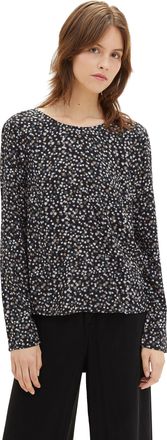 Tom Tailor Damen Bluse mit Muster, multicolor flower print, S