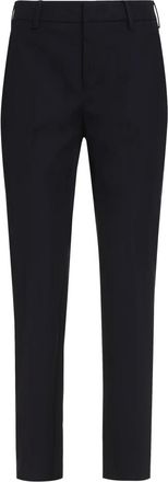 PT01 Pt01, Femme, Pantalons, Bleu, Taille: 44 FR Pantalon en Viscose Stretch