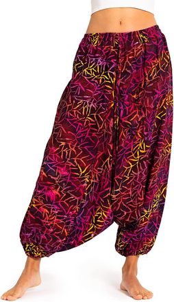 Panasiam Aladin Pants B008 Purple Tones, M