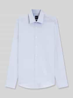 HUGO BOSS Regular Fit Businesshemd aus Baumwoll-Mix