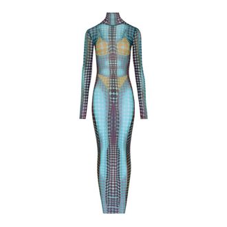 Jean Paul Gaultier Damen, Kleider, Mehrfarbig, MGr&ouml;&szlig;e
