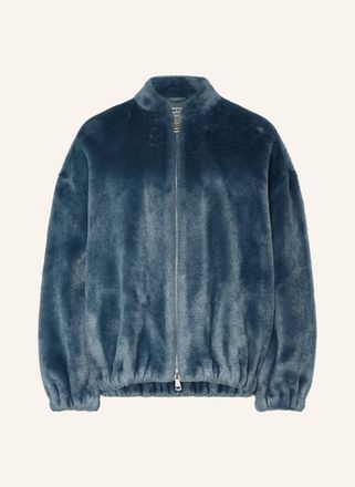 Betta Corradi Betta Corradi Kunstfell-Blouson blau