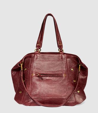 Jerome Dreyfuss Sac Roger Bubble Burgundy