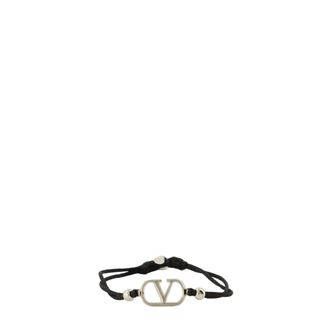 Valentino Garavani VLogo Bracelet - - Accessories - Damen - Schwarzk - ONE SIZE