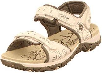 Mephisto Allrounder By Mephisto Lagoona, Sandales femme, Blanc, 37 EU