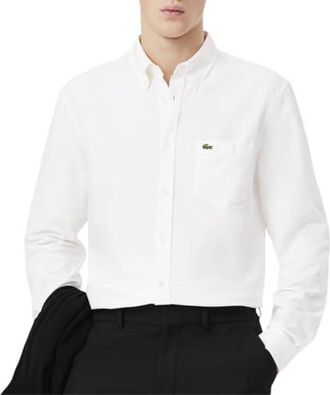Lacoste Chemise ch1911 001 Blanc 42