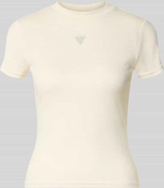 Guess T-Shirt aus Viskose-Mix Modell LICIA