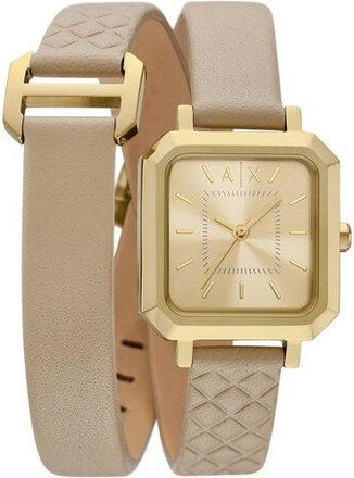 A|X Armani Exchange Uhr Classic AX5728 Beige