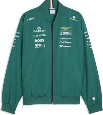 Puma x ASTON MARTIN ARAMCO F1 TEAM Replica Bomberjacke Herren, Accessoires, Gr&uuml;n, 3XL