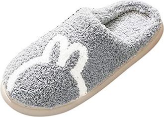 Generic Pantoufles chaudes en coton pour homme et femme - Confortables - En feutre de coton - Chaudes - Confortables - Pour lhiver - Mousse à mémoire de forme