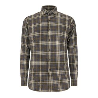 Xacus Bedrucktes Baumwollhemd - - Shirts - Herren - Mehrfarbig - 2XL
