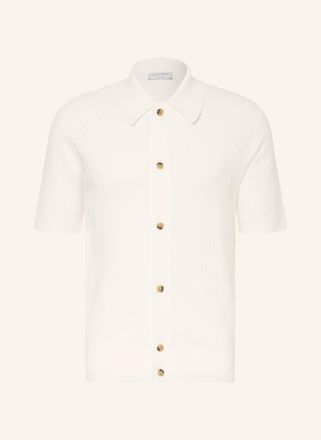 Tiger Of Sweden Strickhemd Araawen Slim Fit weiss