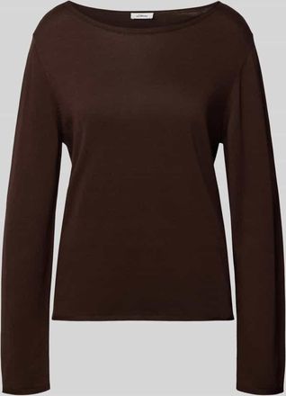 s.Oliver Red Label Regular Fit Pullover aus Baumwoll-Viskose-Mix