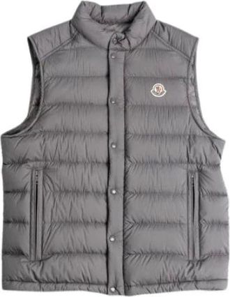 Moncler Homme, Vestes, Gris, Taille: XL Barthe Down Gilet