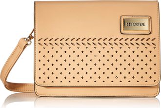 For Time Damen Khardal Handtasche, Beige, 21.5x16x6 cm EU