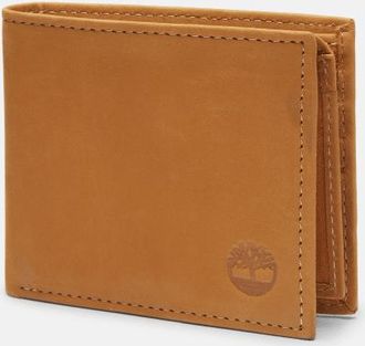Timberland Wheatlock ikonische Passcase Brieftasche aus Nubukleder in Gelb, Herren, Gelb