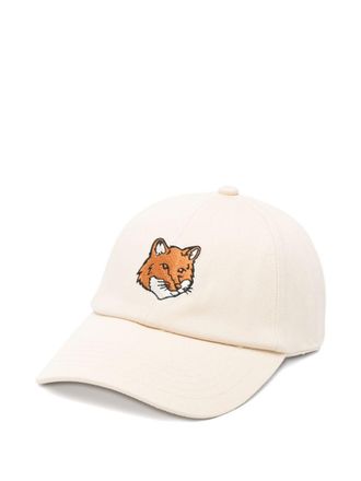 Maison Kitsun&eacute; Casquette de baseball t&ecirc;te de renard de Maison Kitsune