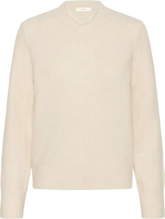 Inwear Femme, Pulls, Blanc, Taille: 48 FR Pull col en V Whisper White Melange