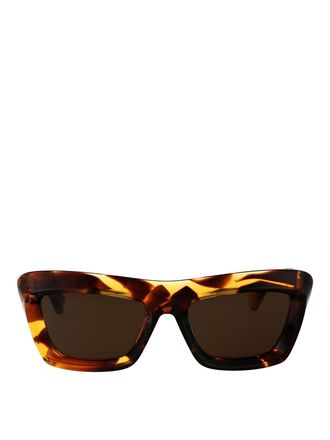 Bottega Veneta Lunettes De Soleil - Marron