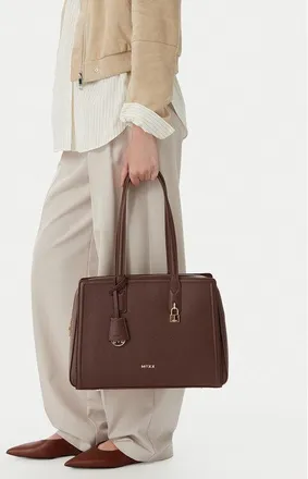 Mexx Handtasche EO-MEXX-S-014-10 Dunkelbraun