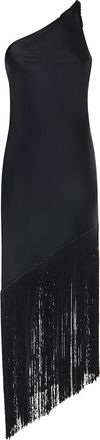 Pinko Robe Au Genou - Noir