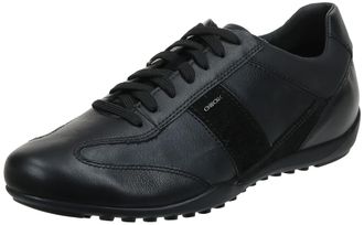 Geox Herren U Wells A Sneakers, Schwarz, 39 EU