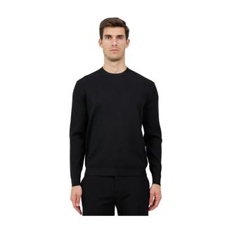 Roberto Ricci Design Amos Rundhals-Strick - - Knitwear - Herren - Schwarzk - S