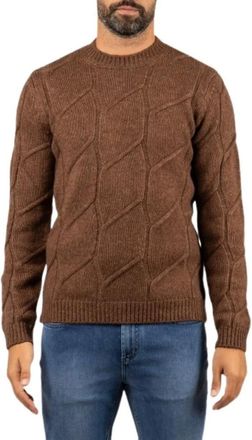 Alpha Industries Maglia Alpha - Homme - Pulls - Brun - Taille: S