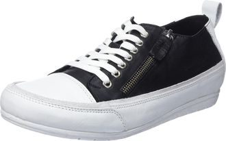 Andrea Conti Damen Sneaker, schwarz/weiß, 38 EU