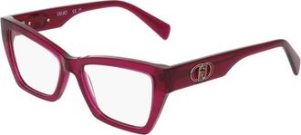 Liu Jo Femme, Accessoires, Rouge, Taille: 53 MM Lj2827 Optical Frame