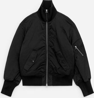 Arket Nylonjacke -Schwarz
