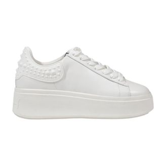 Ash Wei&szlig;e Ledersneaker mit Schn&uuml;rung - - Shoes - Damen - Wei&szlig; - 41 EU