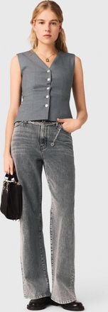 Maje Blazer Mit Schmuckkn&ouml;pfen - Grau - Maje