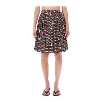 Maison Margiela Jupe pliss&eacute;e &agrave; fleurs - Femme - Jupes - Multicolore - Taille: 38 FR