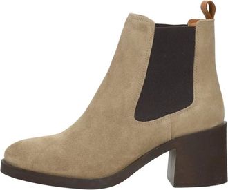 Palpa Femme, Chaussures, Beige, Taille: 37 EU Enkellaarsjes Hak