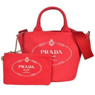 Prada Damen, Pre-Owned, Rot, ONE SIZEGröße