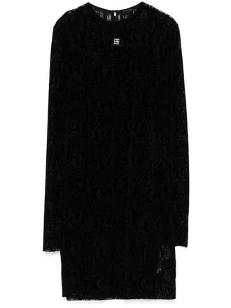 Givenchy robe courte froncée - Noir