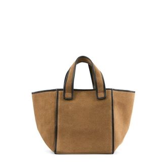 Bellerose Sac Kub mini en cuir daim