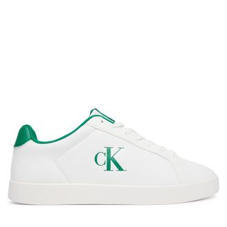 Calvin Klein Sneakers Calvin Klein 3 Cupsole Derby Pu Smo HM0HM02458 Wei&szlig;