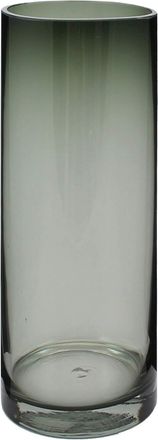 Kaheku Vase Motala Zylinder grau, Ø 15 cm, H= 40 cm 420635805