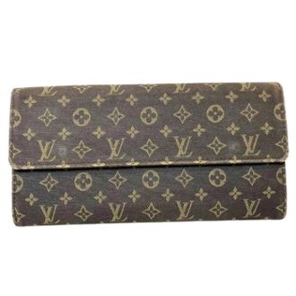 Louis Vuitton Porte-monnaie Pre-owned - Femme - Pre-owned - Brun - Taille: ONE Size
