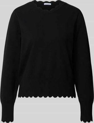 More & More Relaxed Fit Strickpullover aus Viskose-Mix Modell OKTOBER