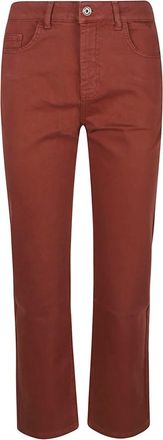 Patrizia Pepe Femme, Jeans, Brun, Taille: W25 Jeans droits